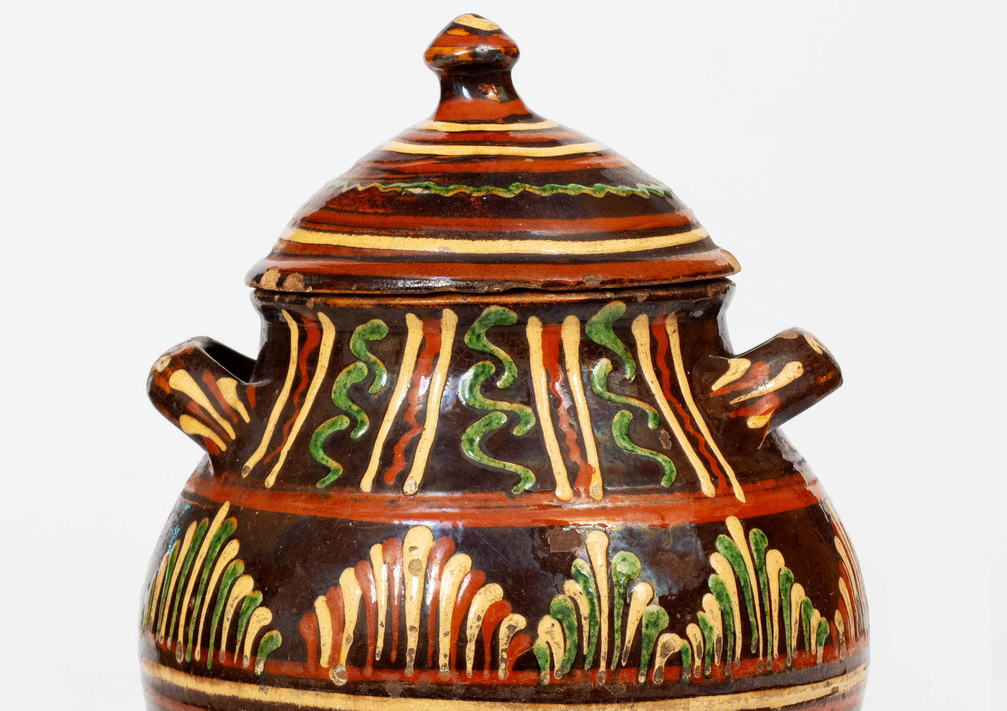 Antique Stoneware Auction, American Redware Pottery Auction by Crocker Farm